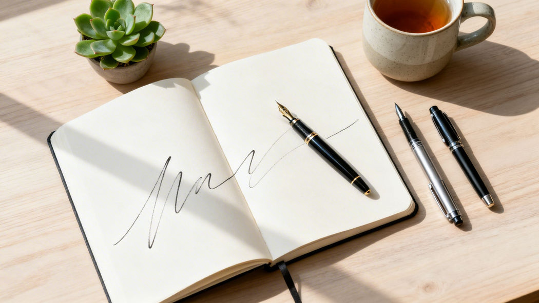 Finding Good Pens to Write With for Mindfulness and Joy – mesmos-shop