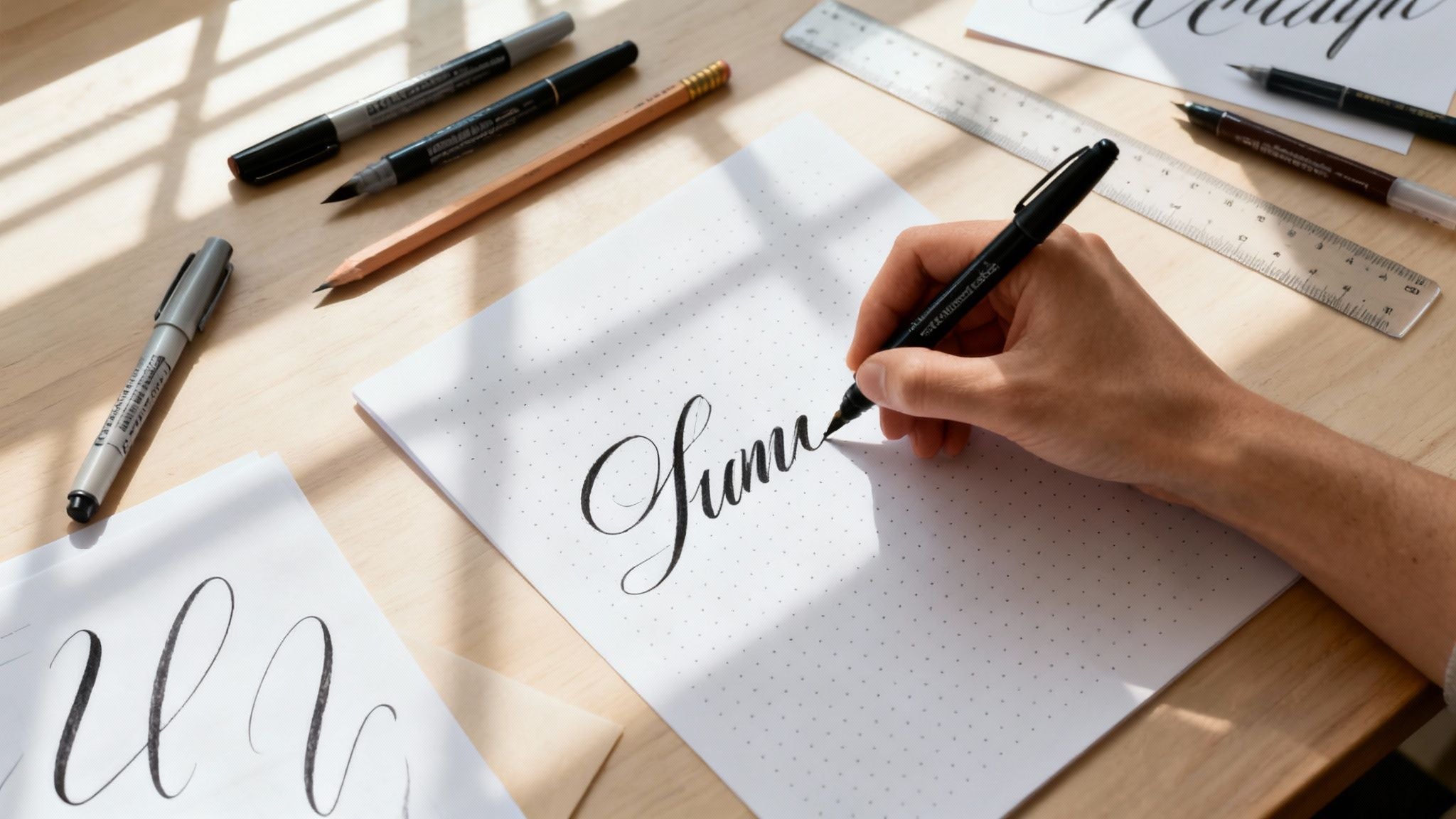 Your Hand Lettering Beginner's Guide to Creating Beautiful Art – mesmos ...