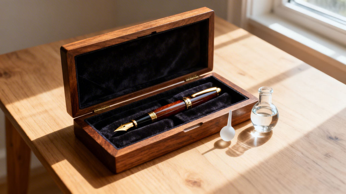 How to Store a Fountain Pen for Perfect Ink Flow and Longevity – mesmos ...